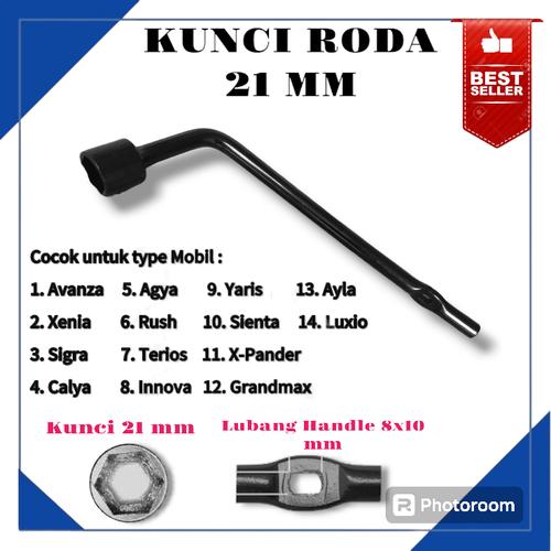 Jual Kunci Roda 21 mm Mobil avanza / xenia / agya - Kunci Roda 21 - Kab ...