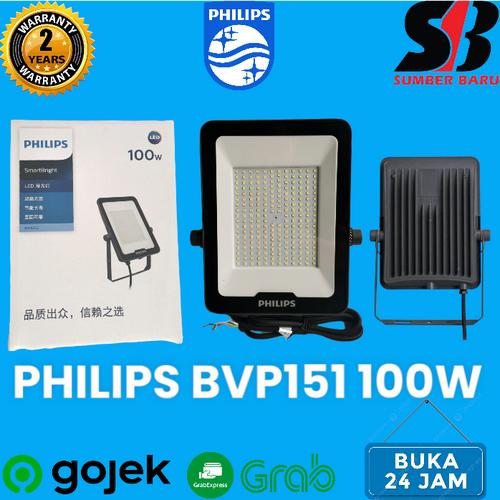 Jual PHILIPS LAMPU LED BVP151 100W COOL WHITE 6500K - LAMPU SOROT BVP 151 100 WATT - Jakarta ...