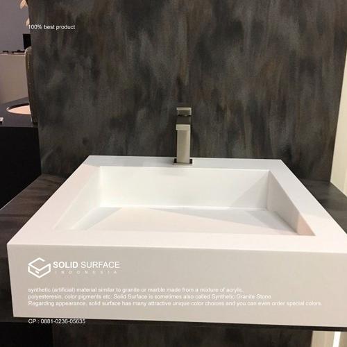 Jual wastafel cuci tangan solid surface - Kab. Tangerang - Solid surface indonesia | Tokopedia