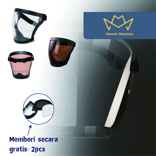 Jual Masker Pelindung Wajah Anti Kabut Face Shield Untuk Tenaga Kerja ...