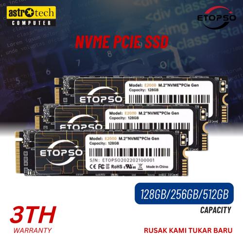 Jual SSD M.2 NVME ETOPSO 128GB 256GB 512GB 1TB GARANSI 3TH - 256 GB ...