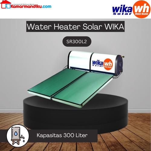 Promo Pemanas air solar water heater wika tipe SR300L2 tenaga surya ...