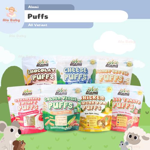 Jual Alamii Puff Healthy Snack 30gr - Snack Bayi Biskuit MPASI Bayi ...