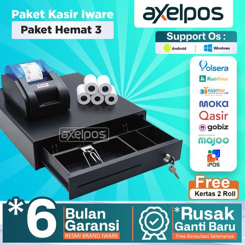 Promo Alat Mesin Kasir Android Printer Bluetooth 58mm Cash Drawer Laci ... Promo Alat Mesin Kasir Android Printer Bluetooth 58mm Cash Drawer Laci ...