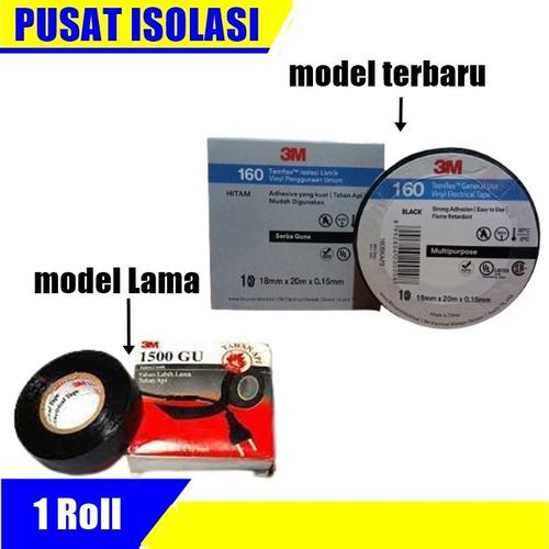 Jual Isolasi Listrik 3M 1500 GU Black Isolasi 3M Tahan Api Tahan Panas ...