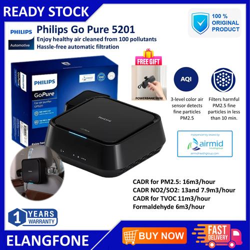 Promo Philips Go Pure GP5201 Car Air Purifier / Pembersih Udara Mobil - GP 5201 - Jakarta Utara ...