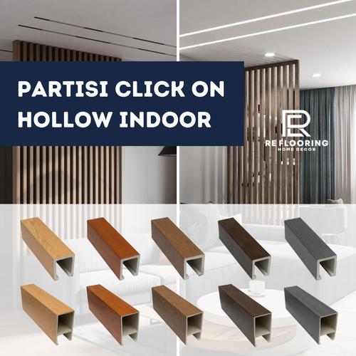 Jual Partisi Click On Hollow Indoor PVC - Kisi Kisi / Pembatas Ruangan ...