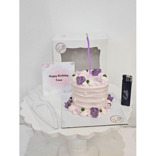 Jual Korean Cake 8cm Cake Mini Cake ultah Anak Kue Ulang Tahun Viral ...