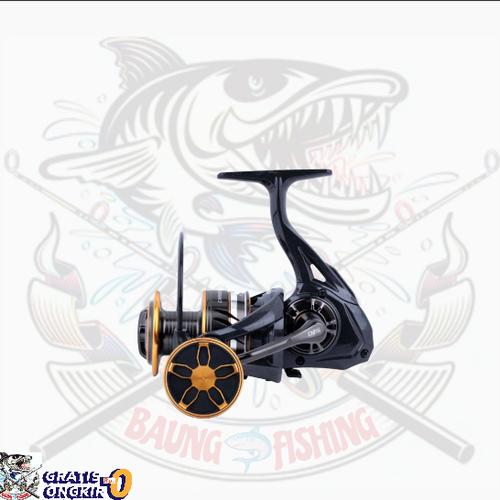 Jual Reel spinning seahawk reaper carbon 3000 4000 power handle - 3000 ...