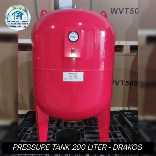 Jual PRESSURE TANK 200 LITER 10 BAR - DRAKOS WVT 200 LITER CONECTOR 1½ ...