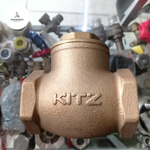 Jual 1" Swing Check Valve Kitz Kuningan Drat Size 1" Inchi - Kota ...