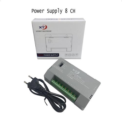 Jual XTY Power Supply 8 channel CCTV switching untuk 8 Kamera cctv 12V ...