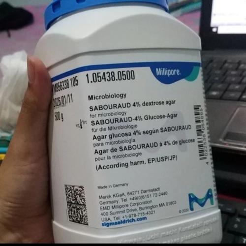 Jual Sabouraud Dextrose Agar (SDA) for Microbiology / MERCK 1.05438. ...