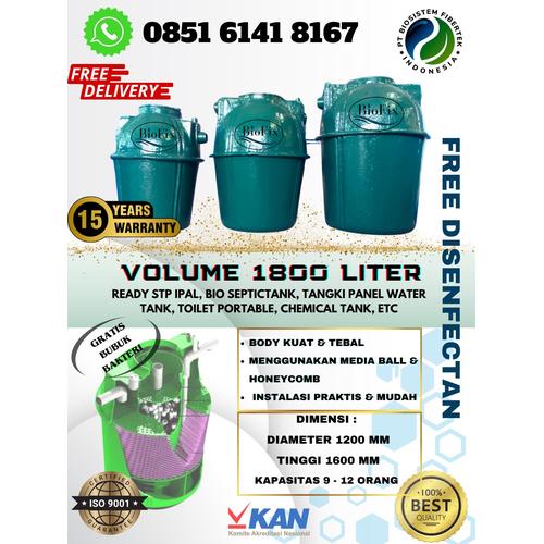 Jual Septic Tank BIotech Sistem 1800 liter - BS 12, Septic Tank Bio ...