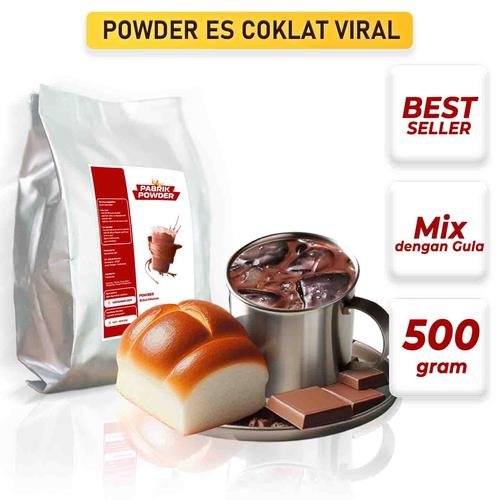 Jual Powder Es Coklat Viral 500 Gram, Minuman Bubuk , Chocolate Powder ...