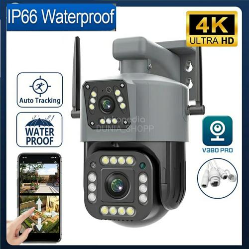 Promo CCTV IP CAM OUTDOOR PTZ ALARM 12MP FULL HD KAMERA CCTV WIFI ...