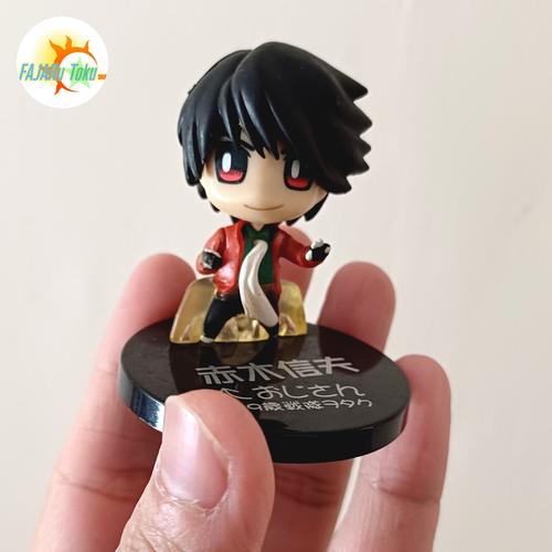 Jual chibi figure nobuo akagi akibaranger akiba red NO shf dx blue sentai power rangers ranger ...