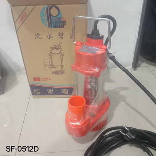 Jual Pompa Celup Sampit Kolam Ikan Air Kotor Showfou SF 0512D 1/2HP ...