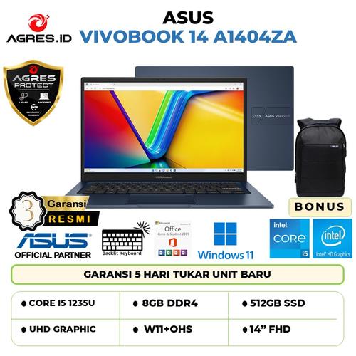Jual Asus vivobook 14 A1404ZA Core i5-1235 8GB 512GB W11+OHS 14.0 FHD ...