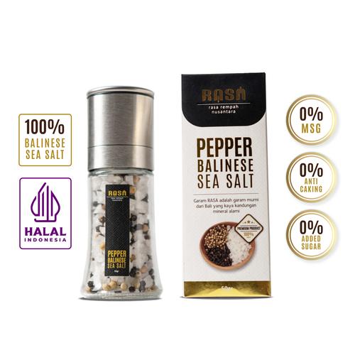 Promo RASA - Balinese Sea Salt with Grinder - 50gr - RefillPure90 ...