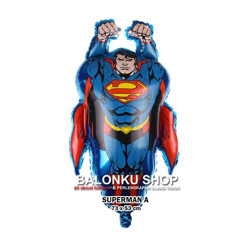 Jual Balon Foil Superman / Balon Superman / Balon Super Hero - Kota ...