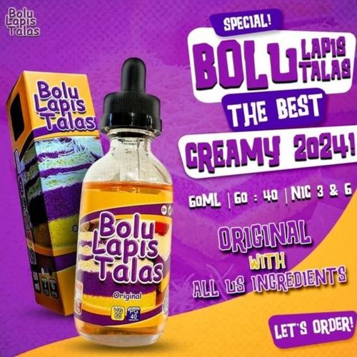 Jual Bolu Lapis Talas 6mg 60ml Original Liquid Vape Keju Cheese Java Juice - Jakarta Selatan ...