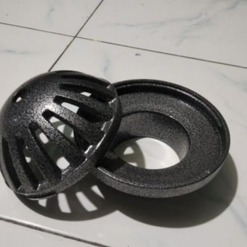 Jual Roof drain aluminium 4 inchi saringan dak atap 4" Roofdrain 4 in ...