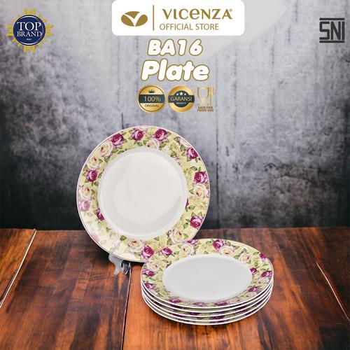 Promo Vicenza Piring Makan 10.5 inch BA16 (6 pcs) - Melati - Jakarta ...
