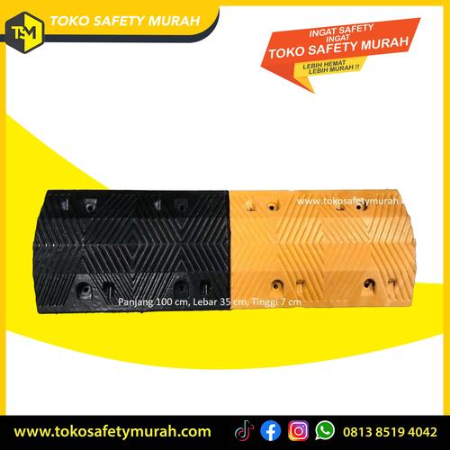 Jual Speed bump 1m Tinggi 7cm / Polisi tidur karet / Speedbump / speed ...