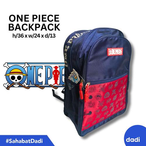 Promo Dadi - One Piece Logo Medium Backpack - Tas Ransel Anak/Tas ...