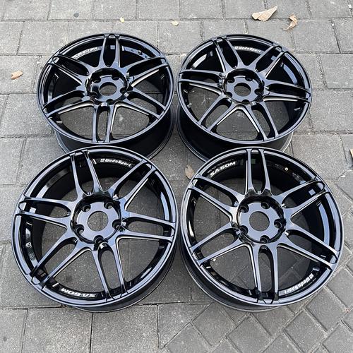 Jual Velg Original Weds Sport SA-60M R17x7.5 et.45 5x114 made in Japan ...