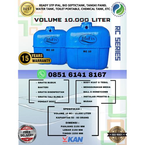 Jual Septic Tank BIotech Sistem 10000 liter - RC 10, Septic Tank Bio ...