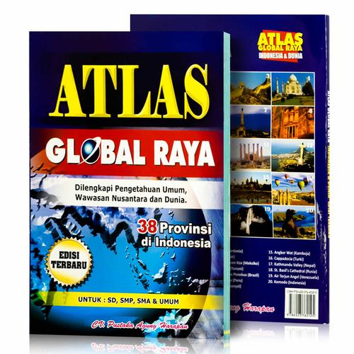 Jual Buku Atlas Global Raya Indonesia & Dunia Jumbo - Atlas Edisi ...