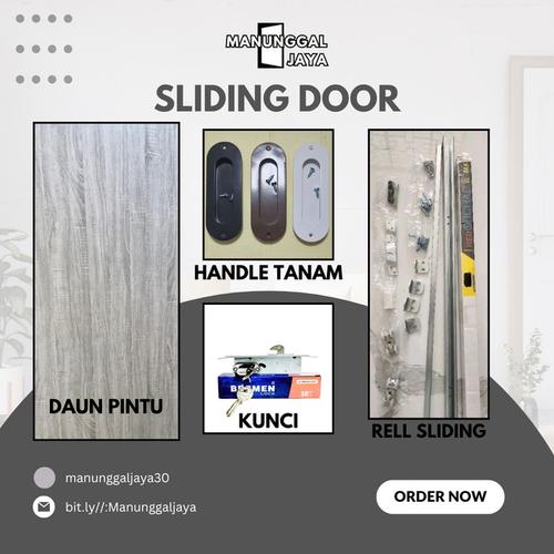 Promo SIAP PAKAI Satu Set Pintu Sleding | Satu Set Pintu Geser | Pintu ...