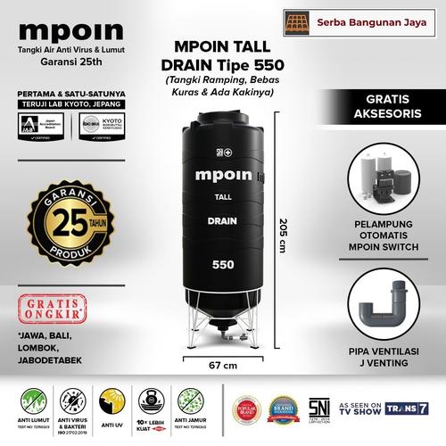 Jual MPOIN TALL DRAIN ( 550 Liter ) TANGKI TOREN AIR - Kota Bandung ...
