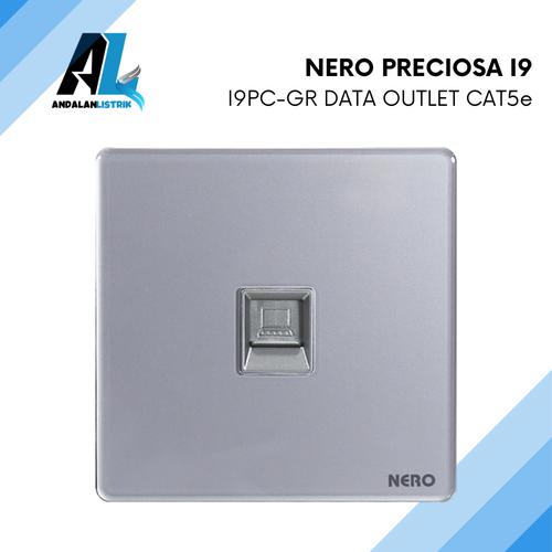 Jual NERO PRECIOSA I9 SAKLAR STOP KONTAK - I9PC-GR Outlet Data CAT5e ...