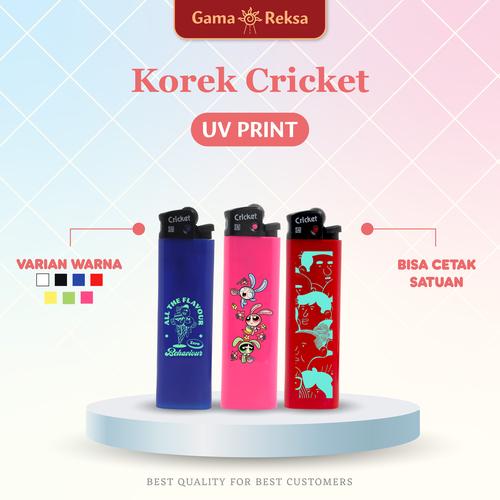 Jual ( SEHARI JADI )Cricket Custom Korek Api Lighter Promosi Cetak UV ...