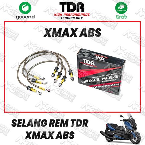 Jual Selang Rem TDR Black Carbon Hel Hell Yamaha XMAX 250 NEW CONECTED ...