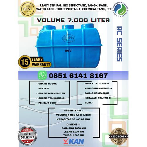 Jual SepticTank BIotech Sistem 7000 liter - RC 07, Septic Tank Bio ...
