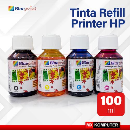 Jual Tinta Refill Botol Blueprint 100Ml Printer HP - Kab. Bantul - MX ...