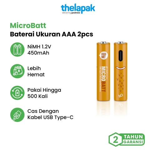 Jual Smartoools Microbatt Baterai Cas AAA Isi Ulang dengan Micro USB 2 pcs - Kota Surabaya ...