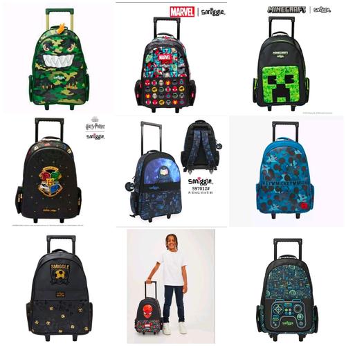 Jual Smiggle Trolley Black Cat, minecraft, avengers, Dino Virtual ...