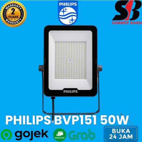 Jual PHILIPS LAMPU SOROT BVP151 50W COOL WHITE 6500K - LAMPU LED BVP 151 50 WATT ORIGINAL ...