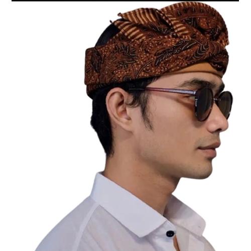 Jual mBuncit Udeng ikat kepala Prada Khas Bali sudah jadi tinggal pakai ...