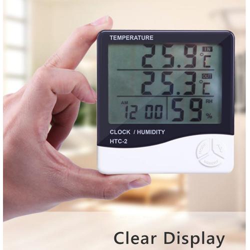 Jual Thermohygrometer / Termometer Ruangan HTC-2 ORIGINAL - Jakarta ...