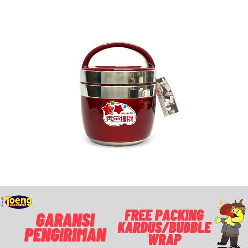 Jual RANTANG TUNGGAL THERMO WARNA S/S 1.2L HF178 - Kota Surabaya ...