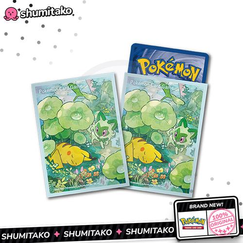 Jual Pokemon Center Original TCG Pikachu and Sprigatito Sleeves - Kab ...