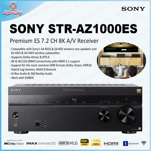 Jual SONY STR-AZ1000ES PREMIUM ES 7.2 CH 8K HOME THEATER A/V RECEIVER AMPLIFIER HDMI WITH DOLBY ...