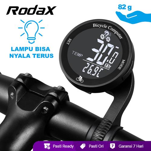 Promo RodaX Pro Wireless Speedometer Sepeda Waterproof LCD Positivenya ...