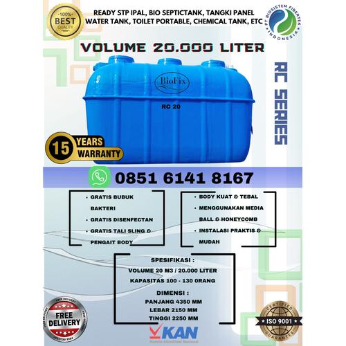 Jual Septic Tank BIotech Sistem 20000 liter - RC 20, Septic Tank Bio ...